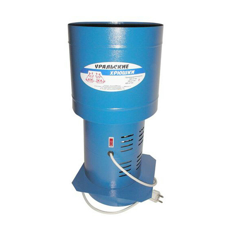 Зернодробилка электрическая ТермМикс Уральские Хрюшки 400кг/ч, круглая