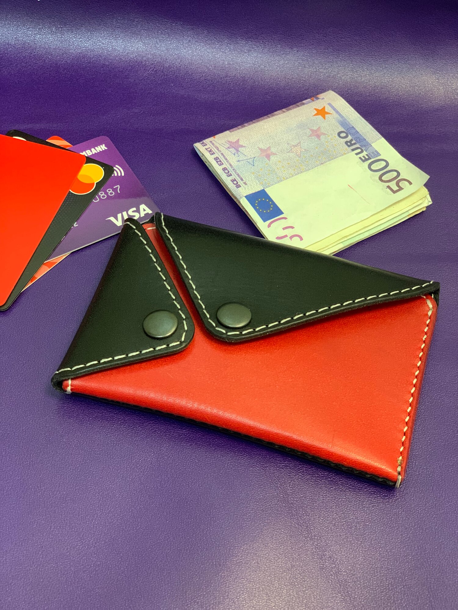 Кошелек viking leather craft