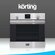 Газовый духовой шкаф Korting OGG 771 CFX ширина 60 см, объем 64 литра, гриль, ко...