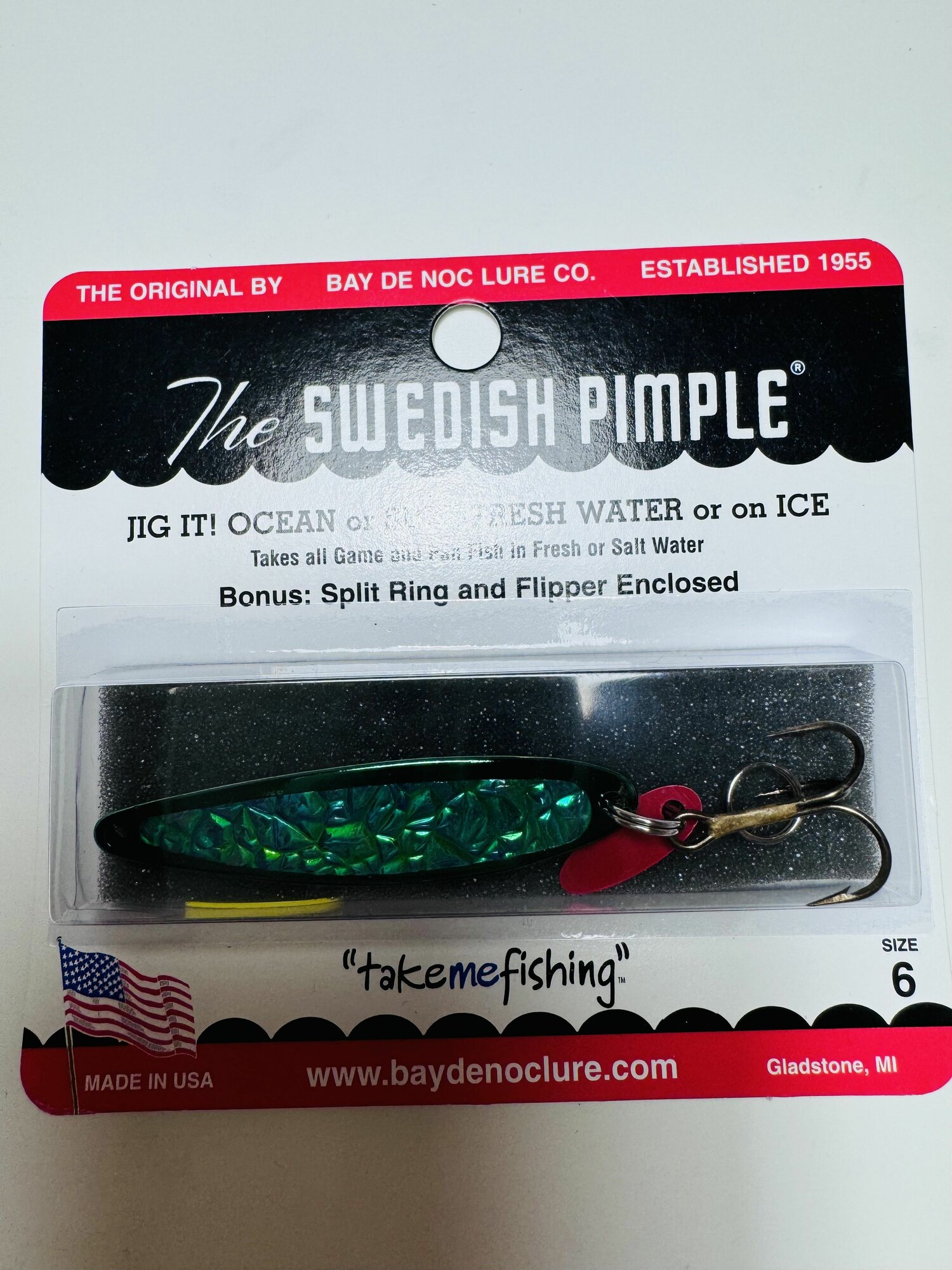 Блесна зимняя The Swedish Pimple 6