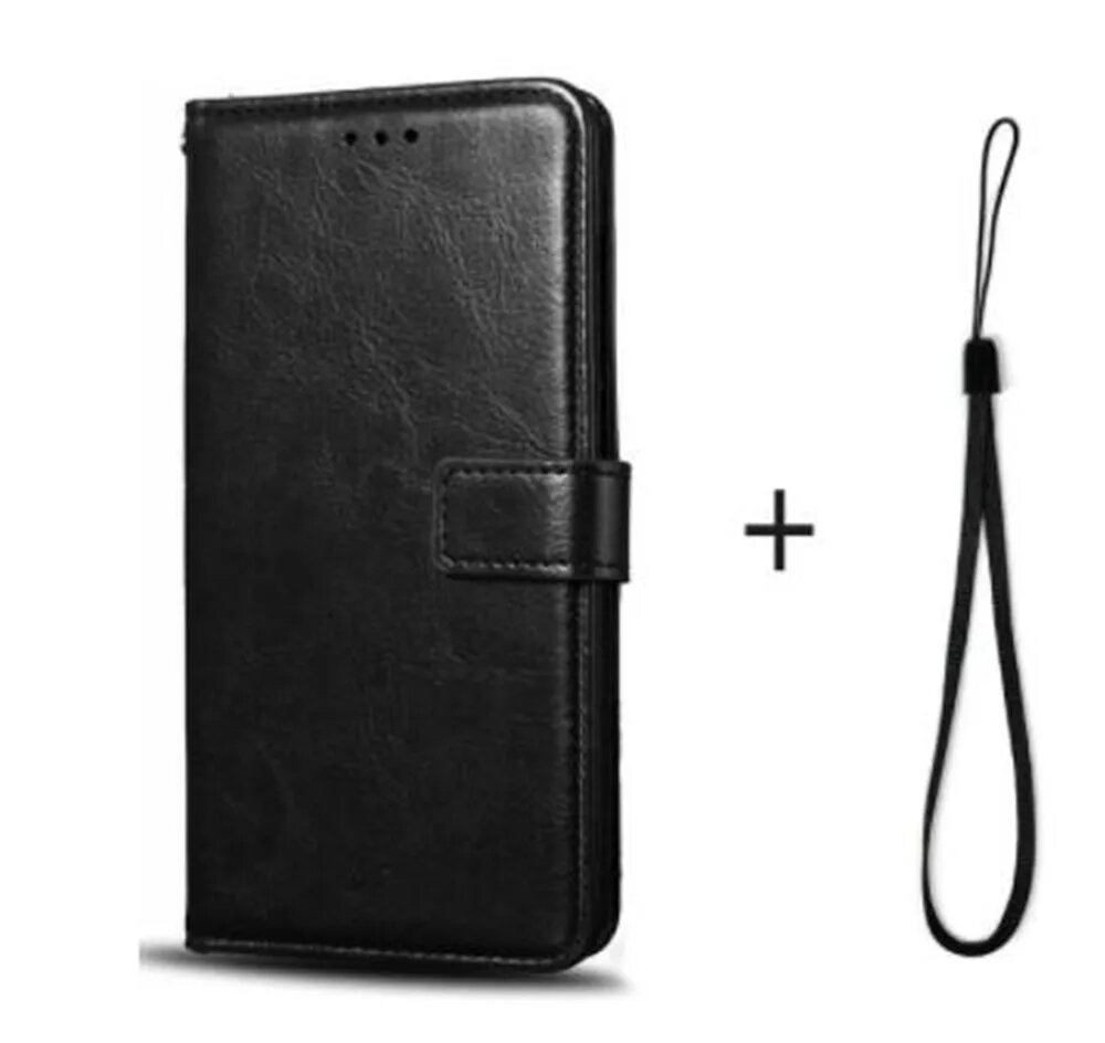 Черный чехол-книжка для BQ 6042L