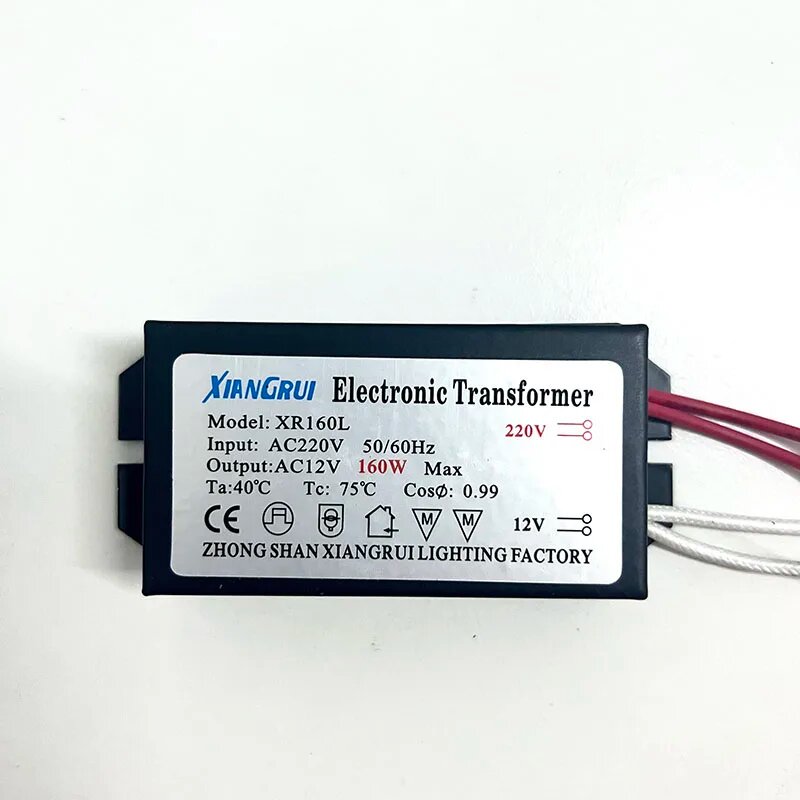 Электронный трансформатор 220V на 12V 1 Piece, 160W Not for LED