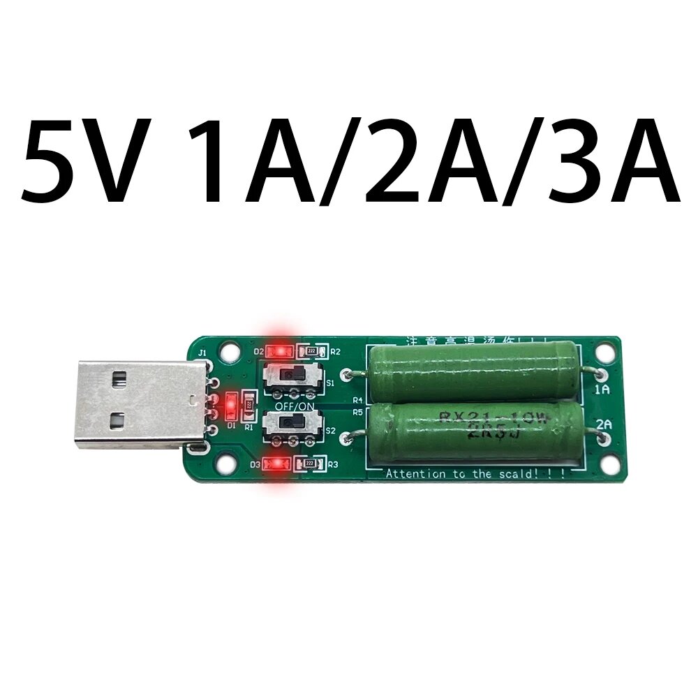 USB тестер зарядного устройства 5V 1A/2A/3A