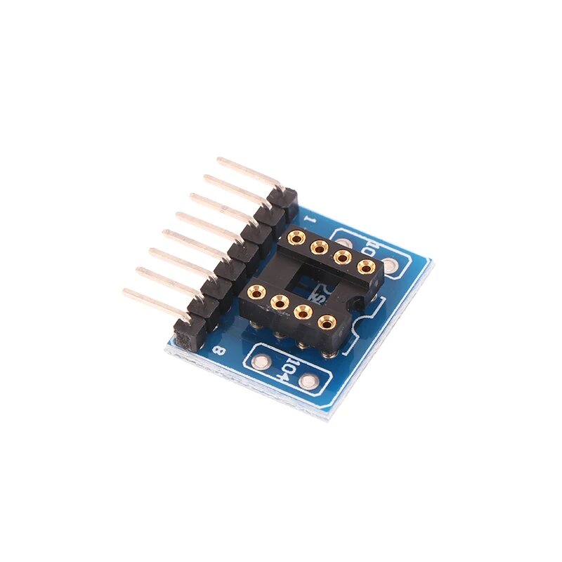 Конвертер SIP8 в DIP8 NJM5532 HELTC