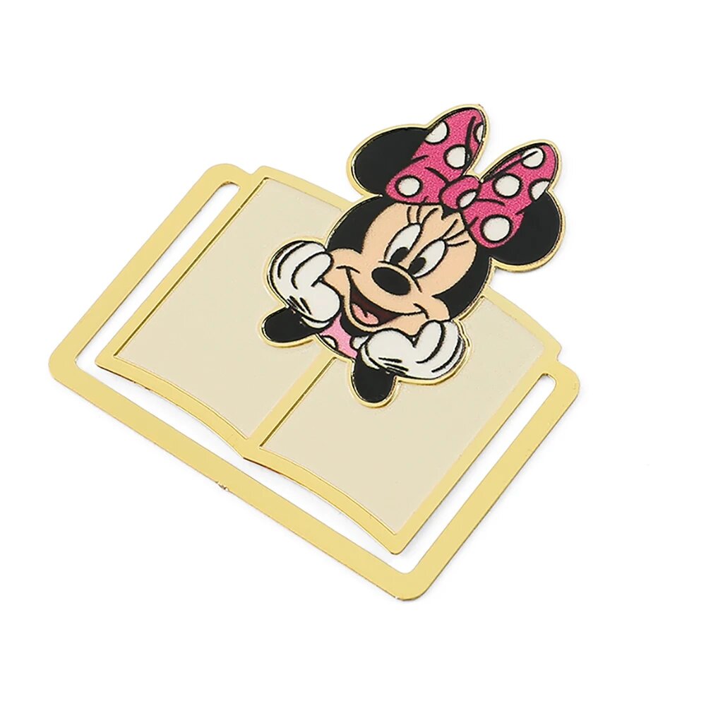 Металлическая закладка Микки Маус и Минни MINISO SQ0640