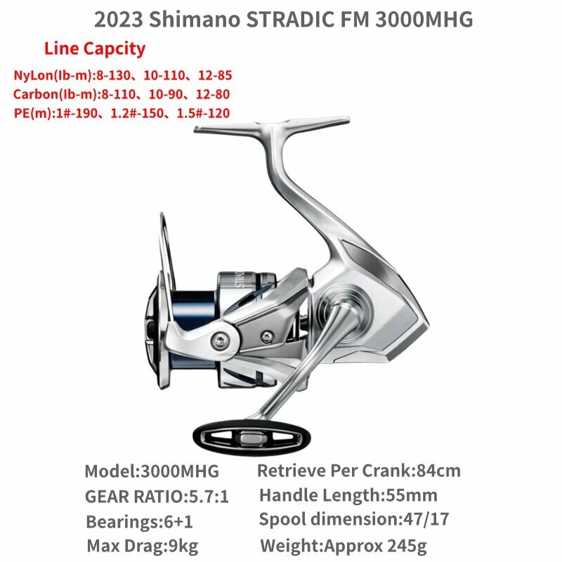 Shimano Stradic FM Спиннинговые катушки 3000MHG