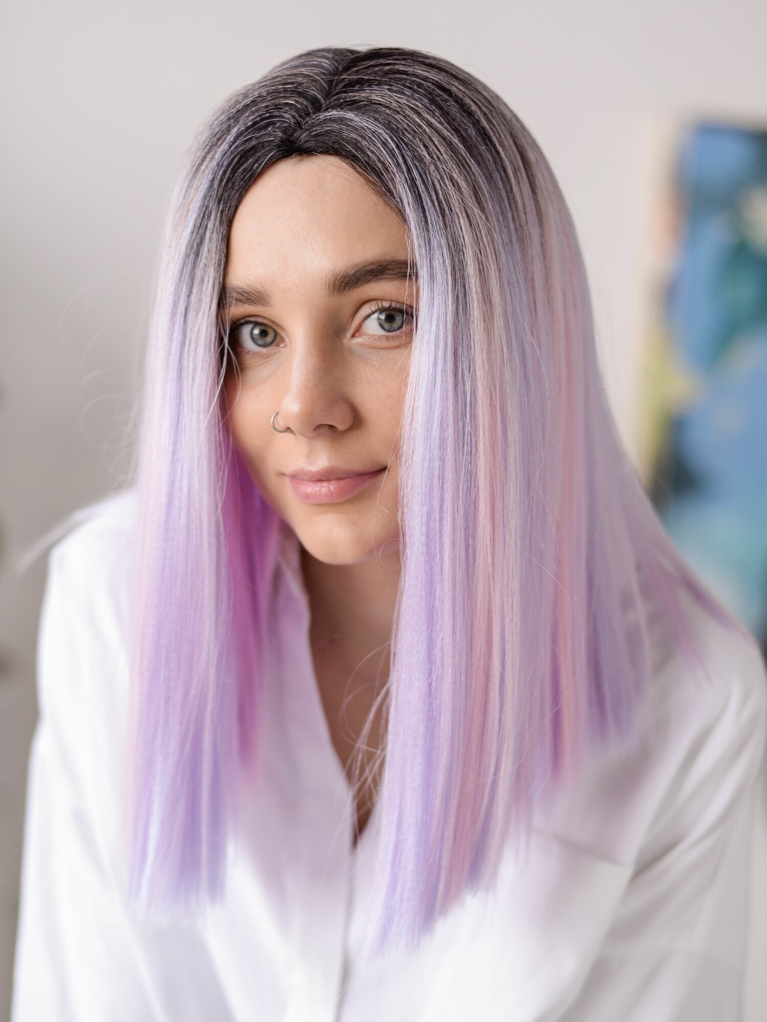 VIP-PARIK Парик женский карнавальный удлиненное каре