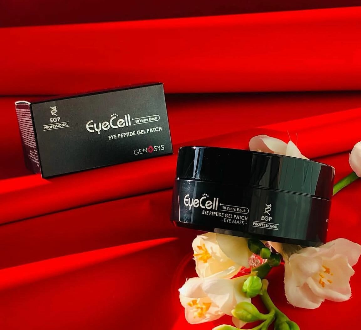 Genosys EYECELL Eye Peptide Gel Patch Пептидные гелевые патчи для области вокруг глаз, 60 шт