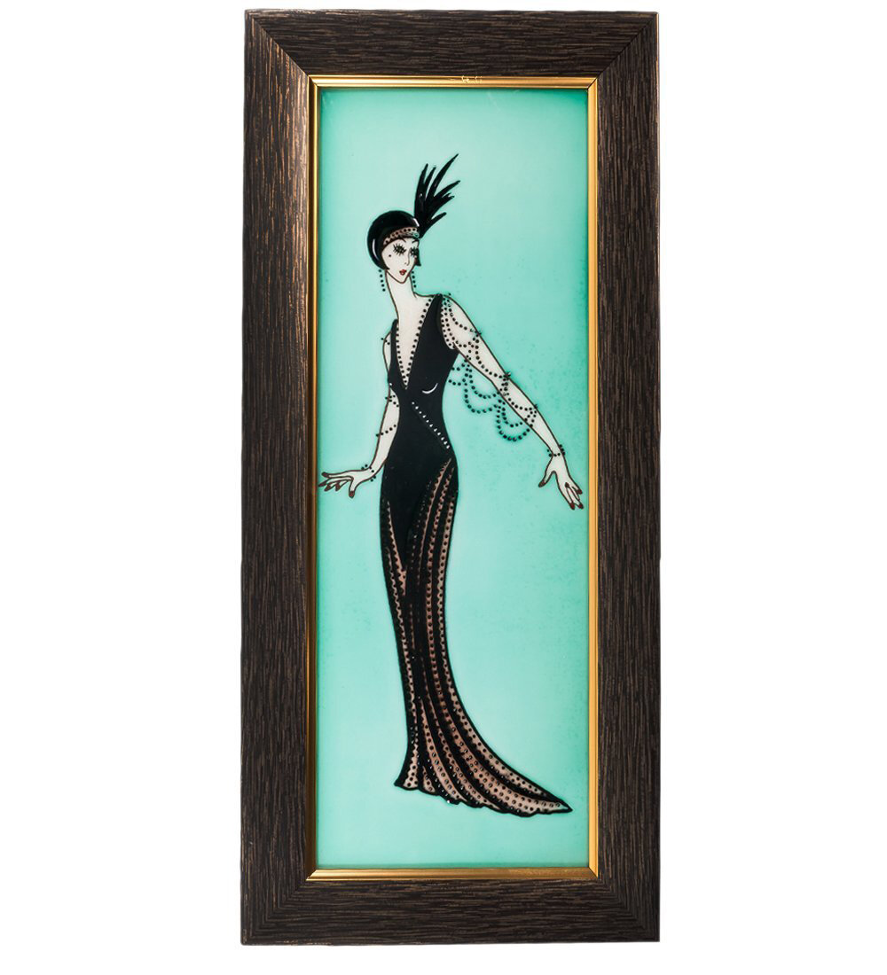 Картина "Дама", Pavone