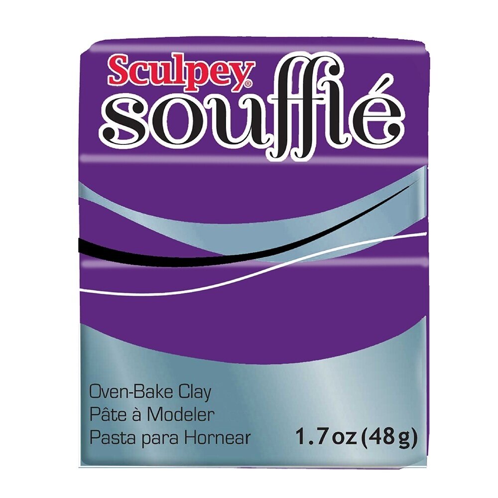 Полимерная глина Sculpey Souffle, 48 г, виноградный (SU)