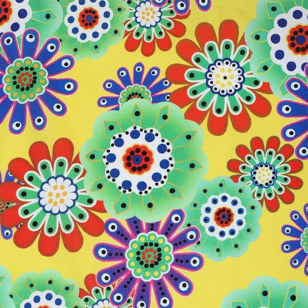 Ткань IDEAL Габардин 140 г/м2, 100% полиэстер, ширина 150 см, цвет желтый рулон 25 м