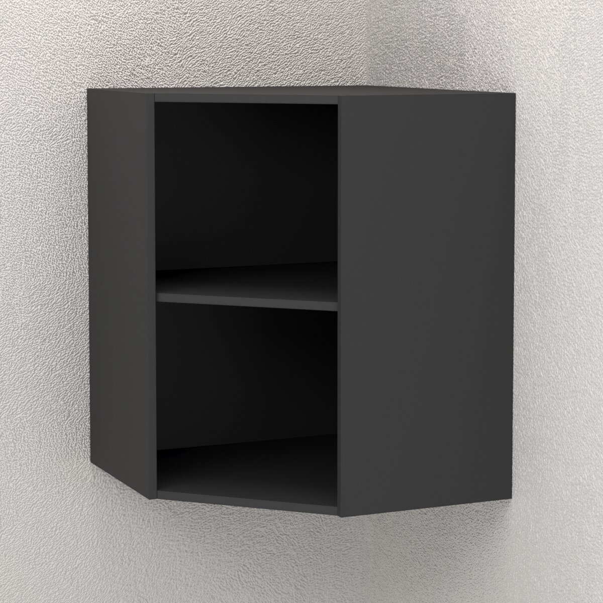 Антресоль угловая А-05, Черный. Производитель товара - компания Westcom.