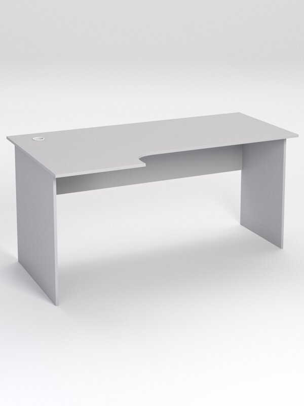 Стол эргономичный офисный СЭ-17 (левосторонний), Серый. Производитель товара - компания Westcom.