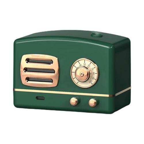 Retro Radio Shape Портативный настольный увлажнитель воздуха большой емкости USB опрыскиватель для домашнего автомобиля