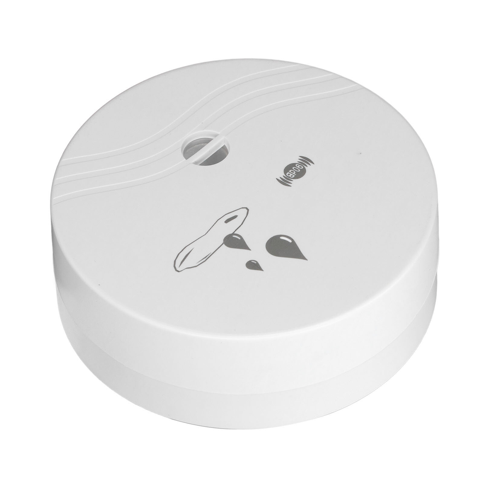 Детектор утечки воды 100 дБ Аудиосигнализация Водонепроницаемый датчик утечки воды Сигнализация для домашней ванной комнаты