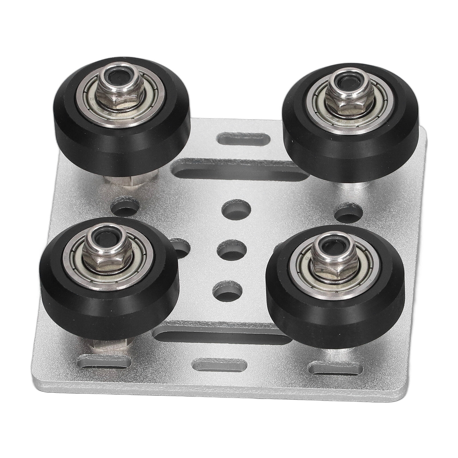 Портальная пластина V для 2020 Колеса с алюминиевым профилем типа V 3D-принтеры с ЧПУ Стандарт ЕС Серебристый