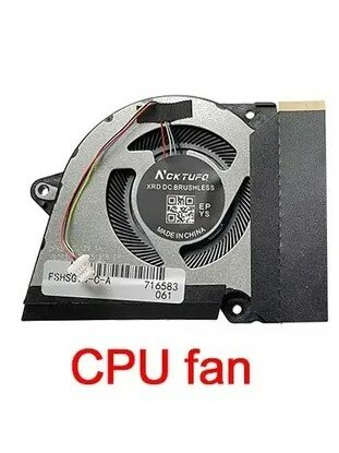 Вентилятор (кулер) для ноутбука Asus ROG Zephyrus G14 GA401I, GA401IU, GA401IV, GA401IHR, GA401Q, GA401QC, GA401QE, GA401QH, GA401QM, CPU