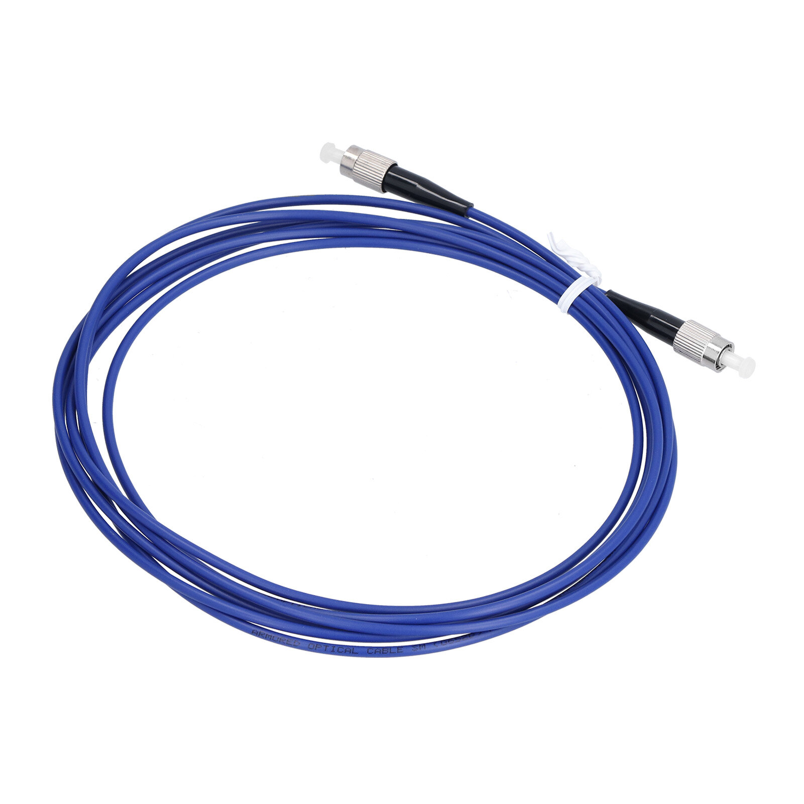 Оптоволоконный патч-корд Бронированная перемычка Одномодовый 1-жильный оптический кабель FC UPCFC UPC Синий (3 метра)