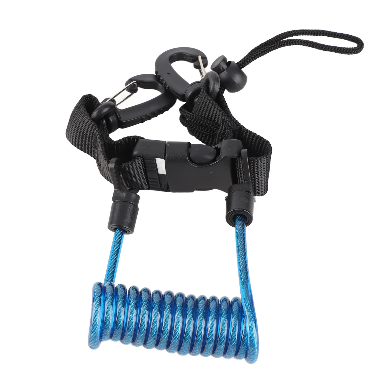 Diving Lanyard Professional Loss Proof Quick Release Coil for AR 15 M4 Handle Fittings