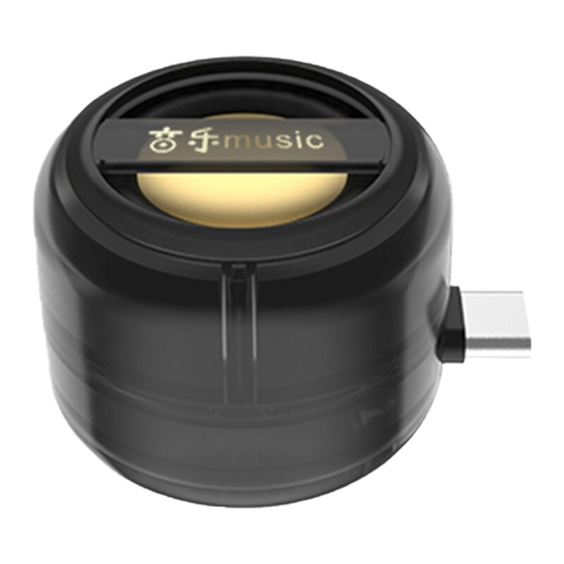 Мини колонка для телефона Type C с аккумулятором 250mAh