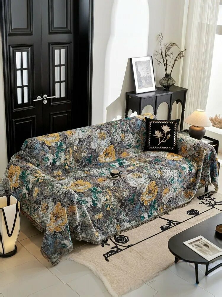 Плед-пончо , Полиэстер, 180 см х 130 см