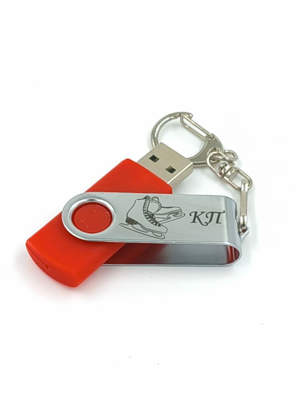 Флешка для фигурного катания КП красная 1GB