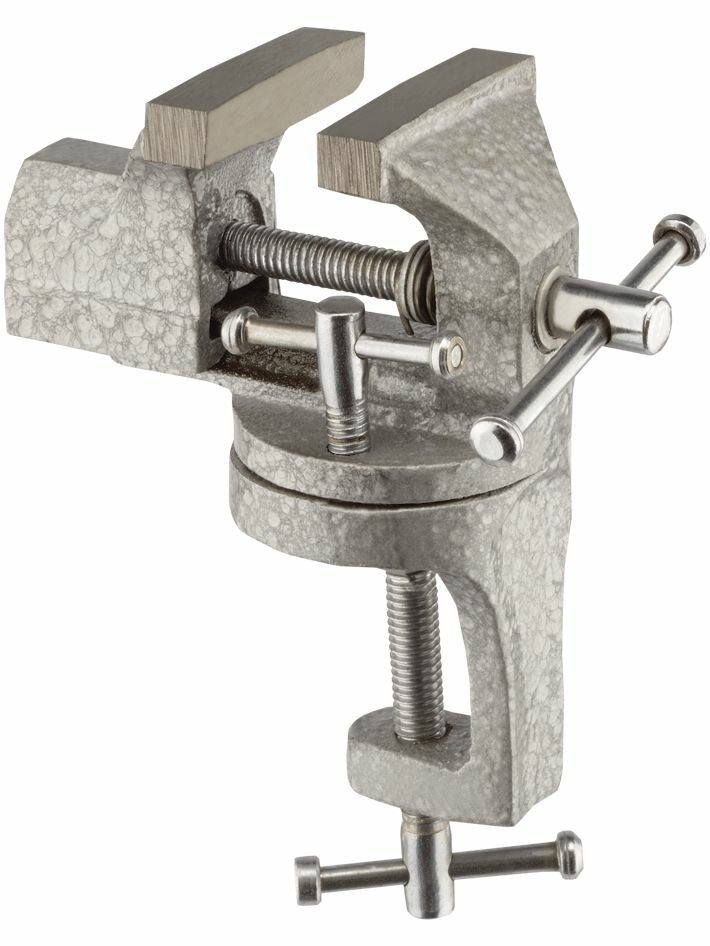 Тиски настольные поворотные 50мм, BERIL, (493050)