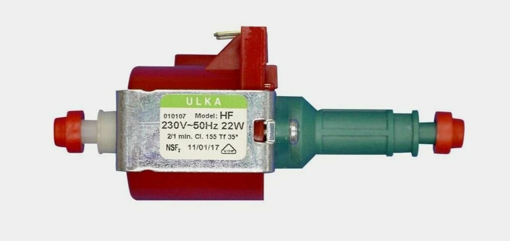 Насос ULKA HF 22W 230V 50Hz для кофемашины, пылесоса