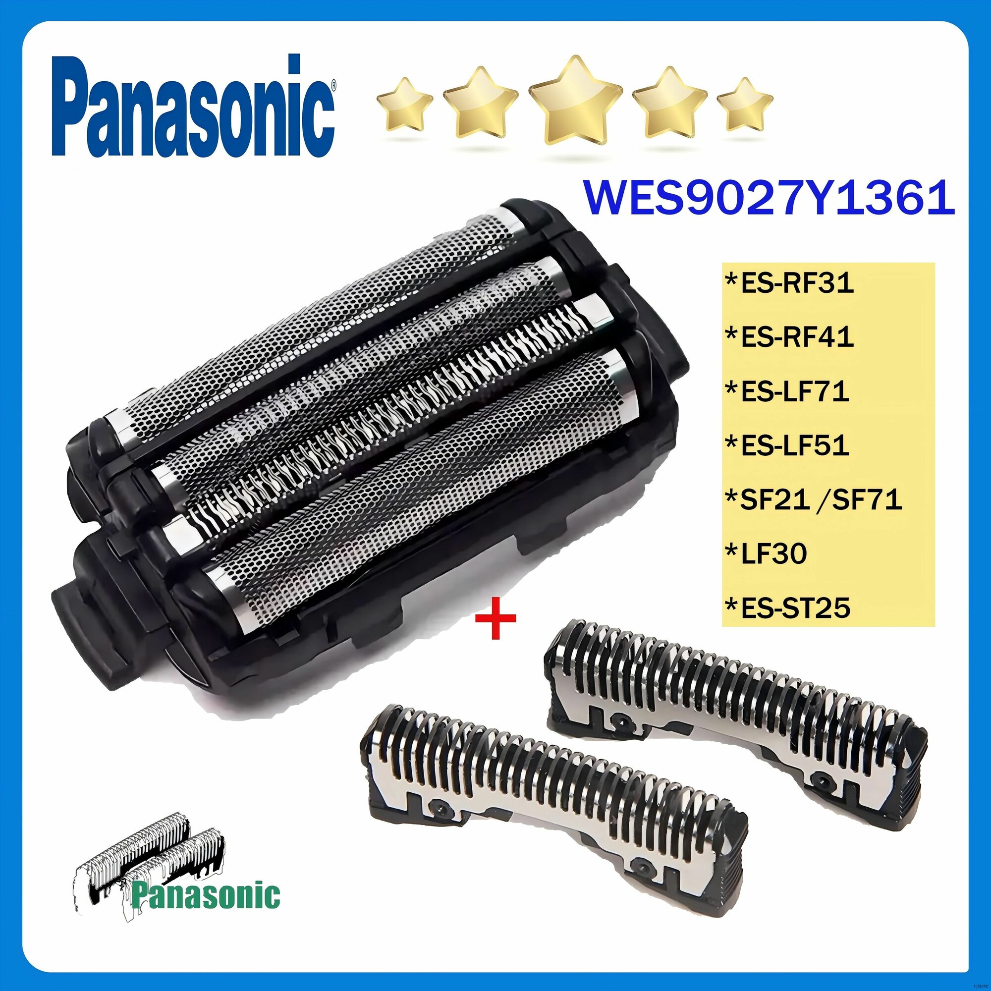 Сетка и лезвия для бритвы WES9027 Бритва Модель: ES-LA12