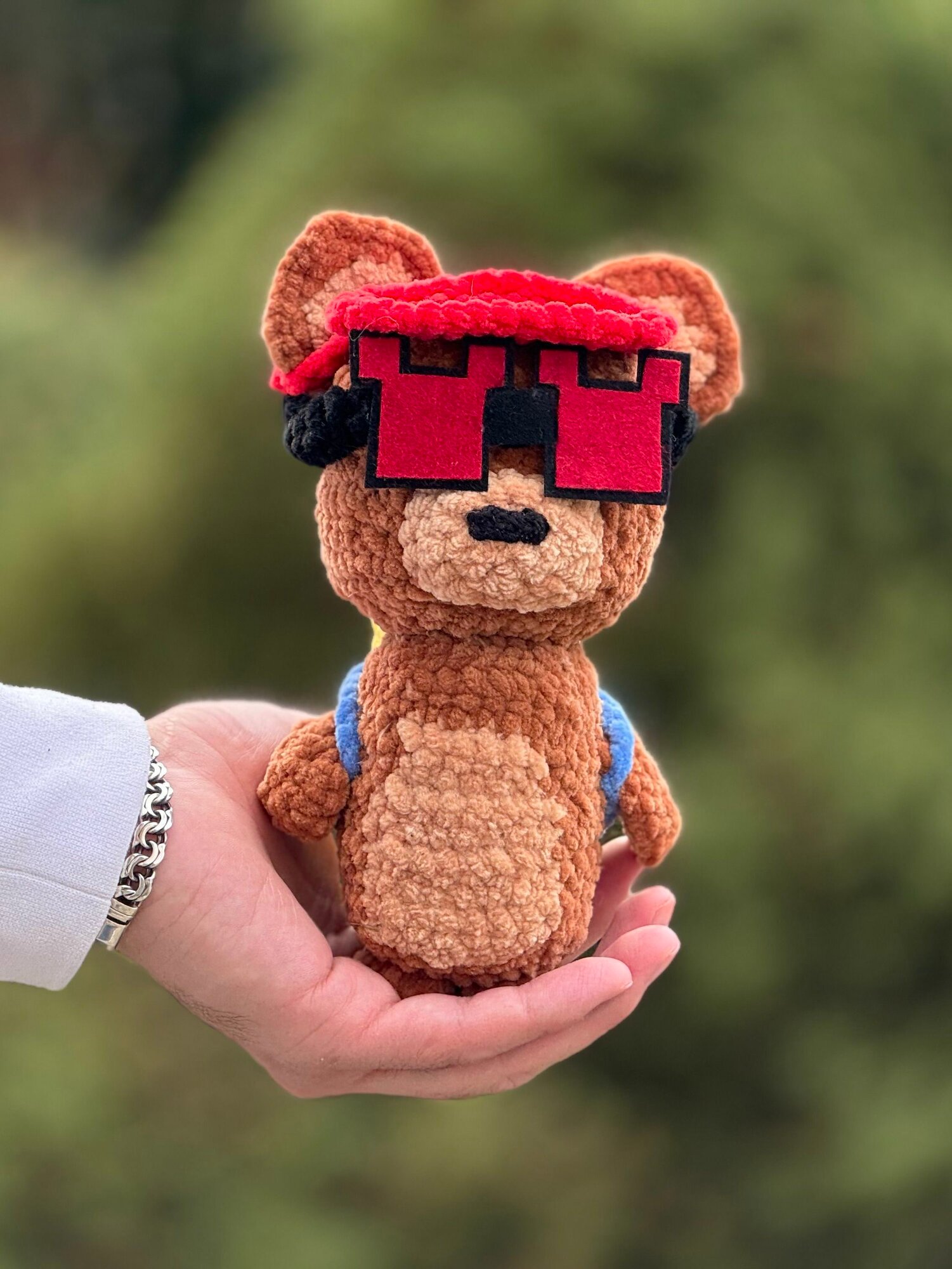 Super Bear Adventure медведь, мишка Баарен из игры, мягкая игрушка Super Bear Adventure
