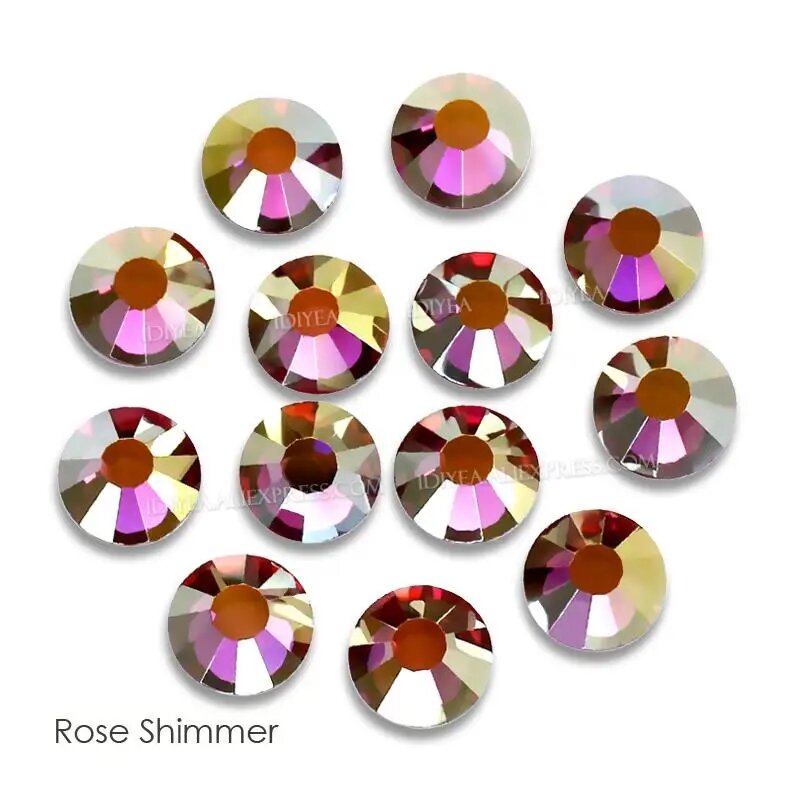 Стразы IDIYEA Rose Shimmer, SS6, 1440шт