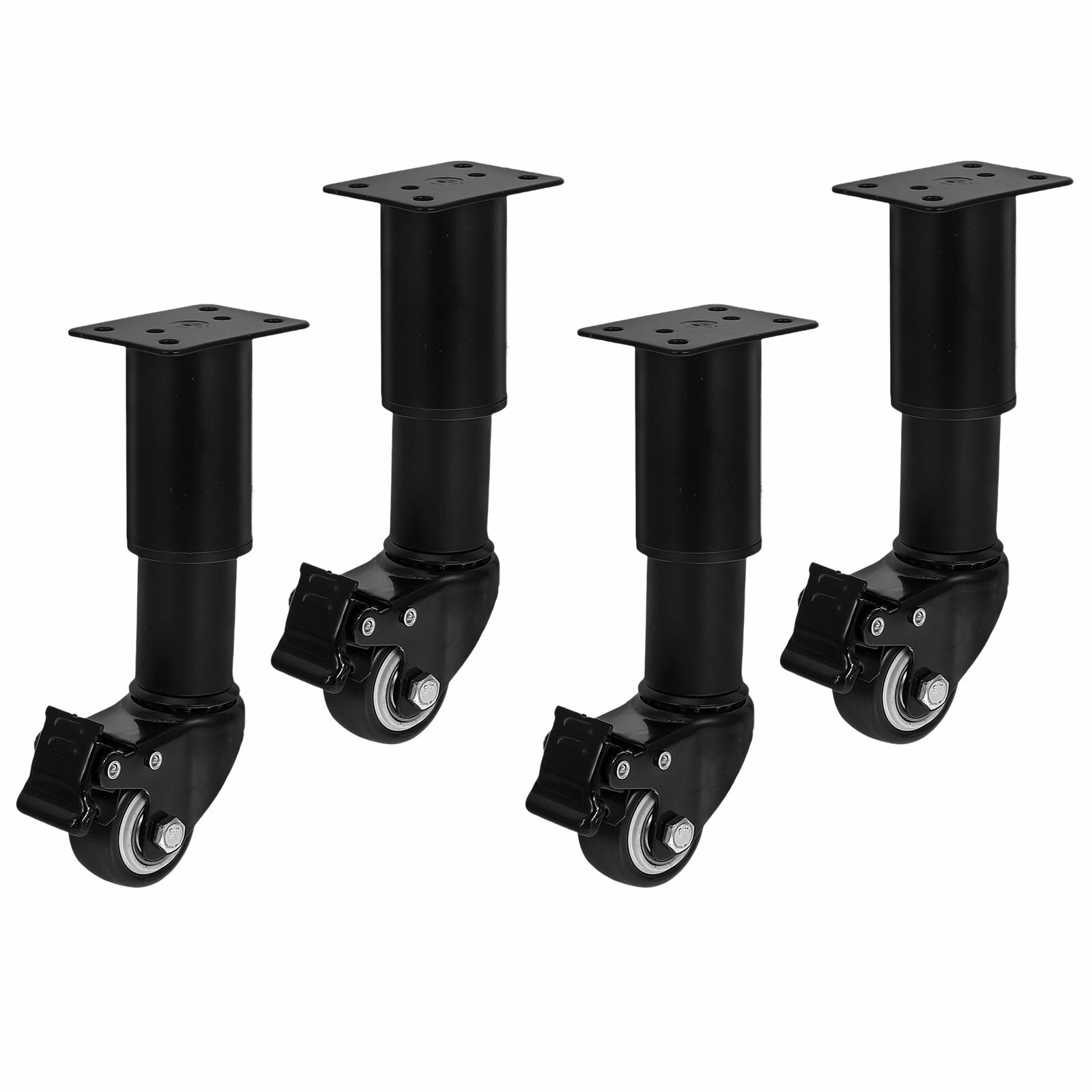 Мебельные ножки из металла с колёсиками, надёжная фиксация, современные решения для интерьера