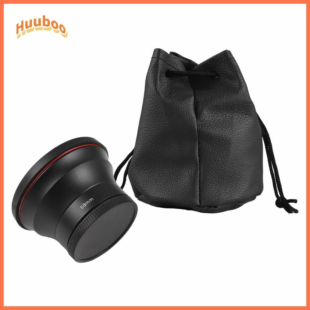 58мм Объектив с макро и широкоугольными линзами, надежные аксессуары для фото- и видеосъемки