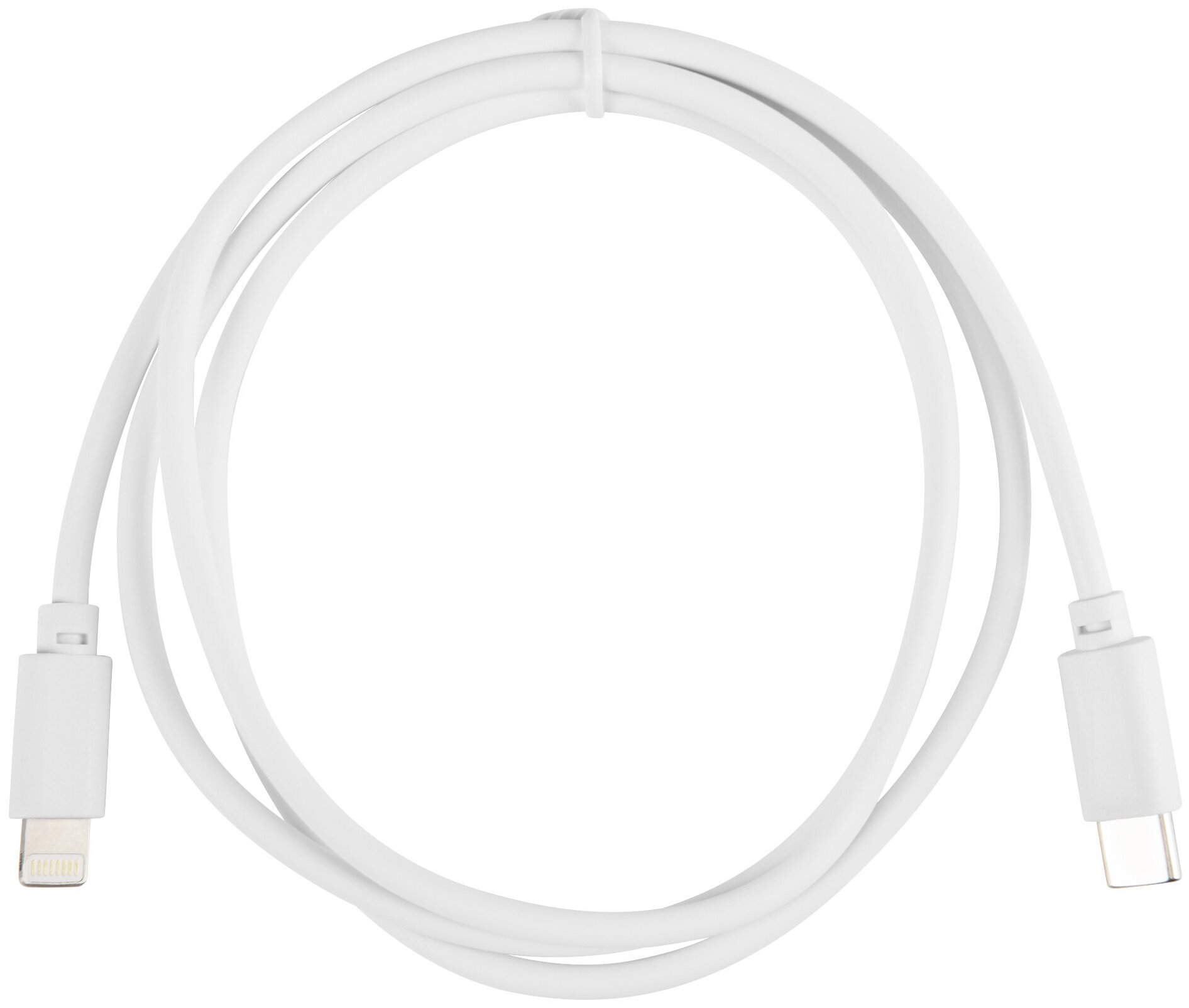 Кабель Buro PD18W USB Type-C (m)-Lightning (m) 1м белый