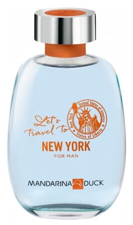 Mandarina Duck, Let's Travel To New York For Man, 100 мл, туалетная вода мужская
