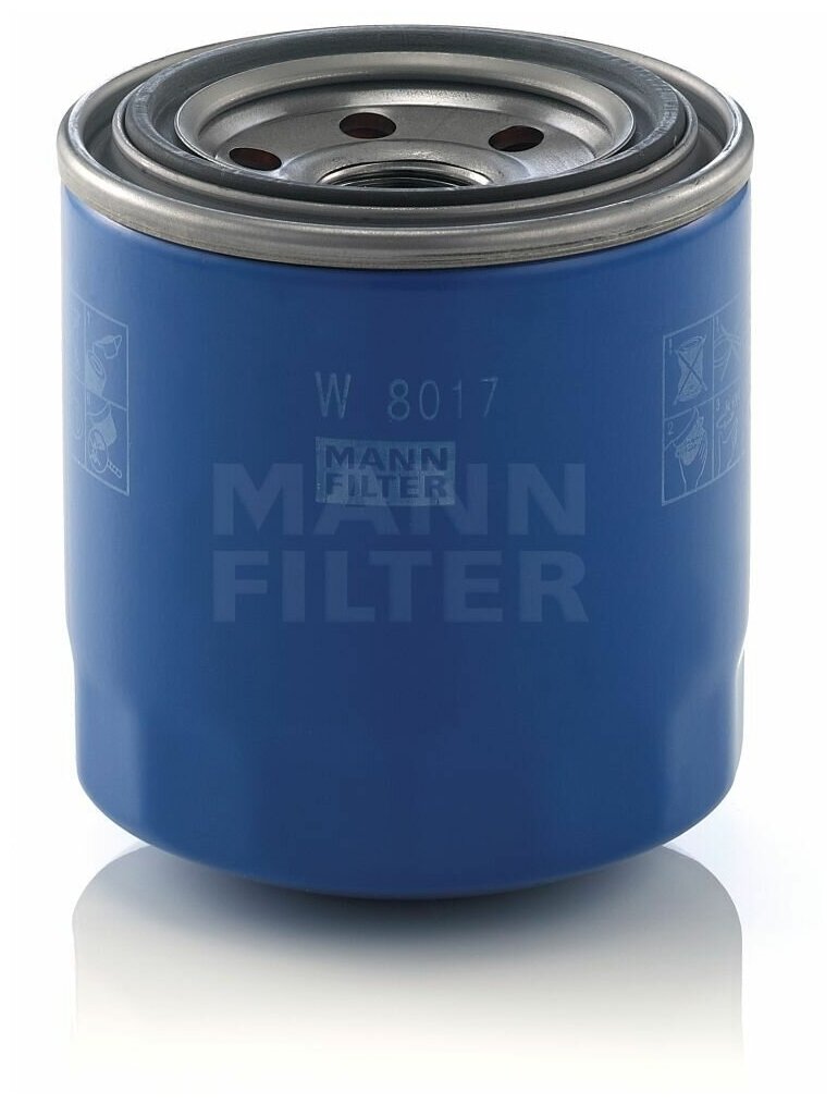 Фильтр масляный MANN-FILTER W8017, для широкого модельного ряда автомобилей