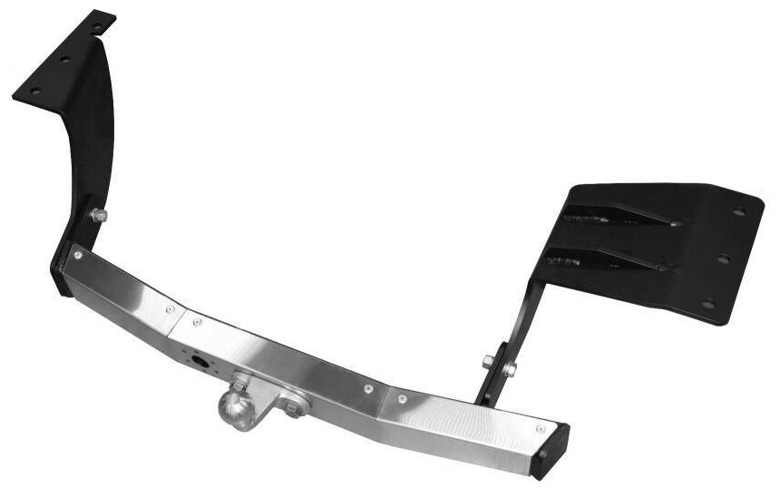 Фаркоп PT GROUP /тип F/ с нержавеющей накладкой CITROEN С-Сrosser, MITSUBISHI Outlander XL , PEUGEOT 4007 2007-2012(паспорт и сертификат в комплекте)(без электрики) арт. MOX-07-991224.00