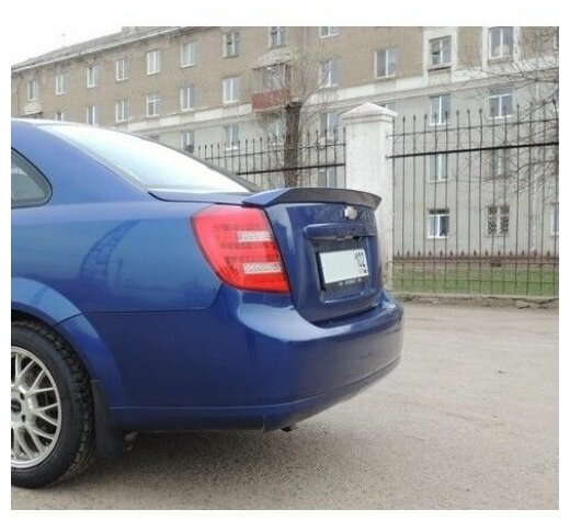 Спойлер Шевроле Лачетти седан лип Chevrolet Lacetti на багажник.