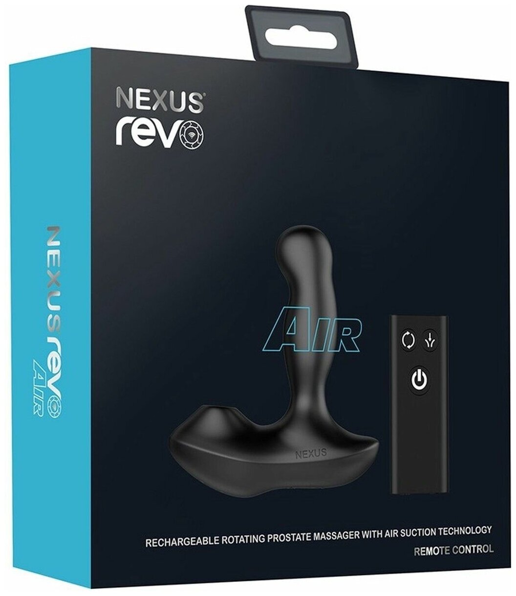 NEXUS Revo Air Массажер простаты с вращающейся головкой и пультом ДУ
