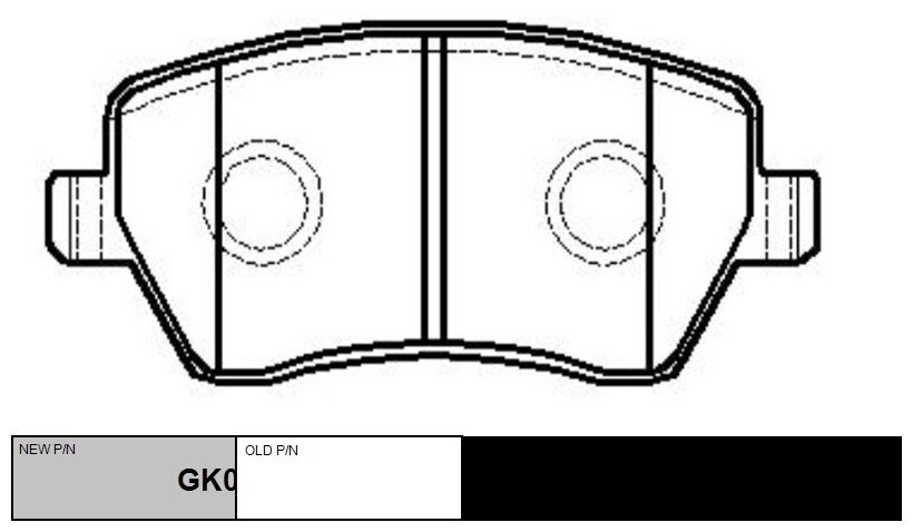 Колодки тормозные LADA LARGUS/NISSAN NOTE/RENAULT DUSTER/KANGOO/KAPTUR передние