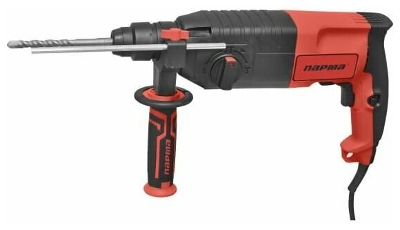 Перфоратор парма SDS-plus П-01-24/750ЭР (750Вт,3реж,2.6Дж, бетон 24мм) 3кг кейс+5 насадок