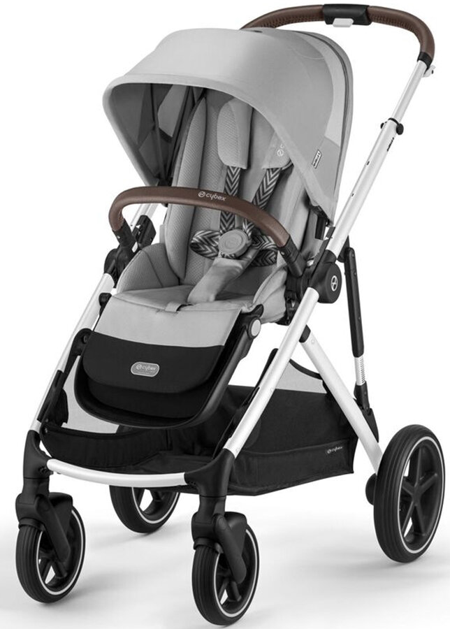 Cybex Gazelle S (Lava Grey на шасси Silver)