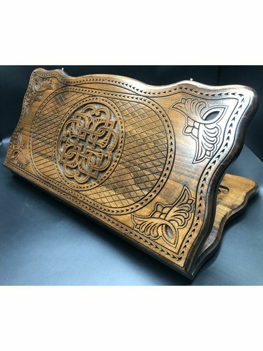 Нарды резные "Королевский Орнамент Узор" большие 60см