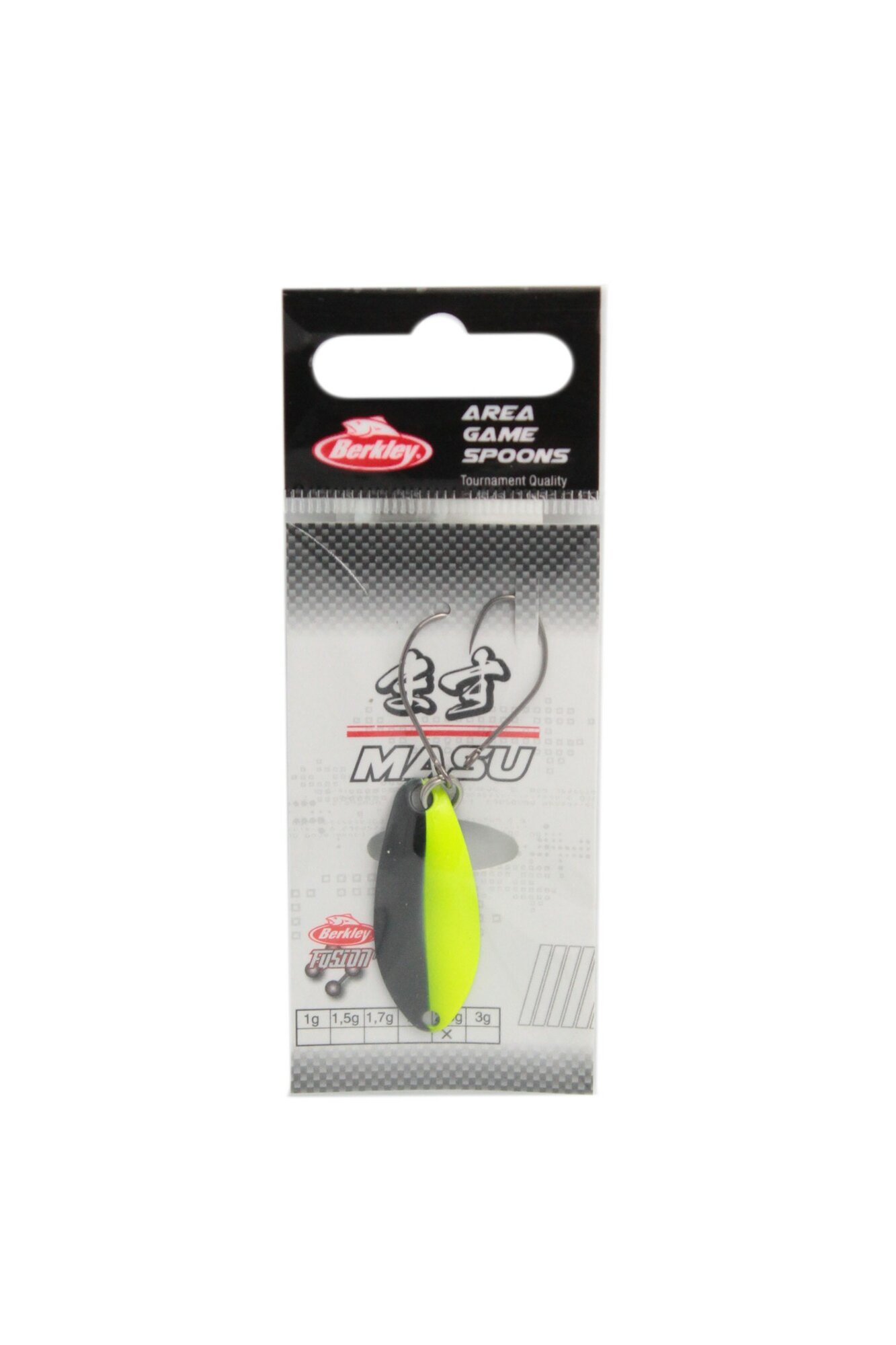 Berkley AGS Masu 2,5 г Vert Chartreuse/Black/Black - приманка для рыбалки на спиннинг