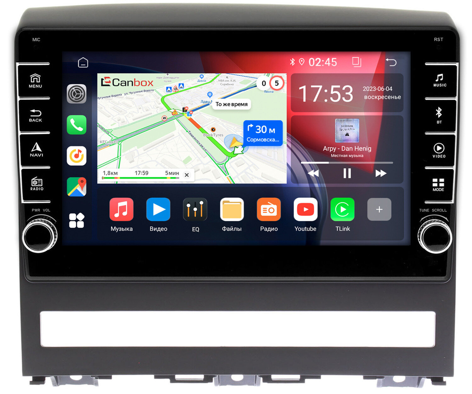 Штатная магнитола Canbox BGT9-9266 для Fiat Albea, idea, Palio 2, Siena 1996-2017 на Android 10 (IPS, DSP, CarPlay)