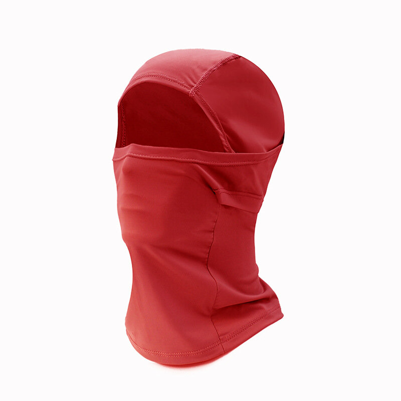 Балаклава, для мотоциклетных шлемов, летняя, солнцезащитная, красный