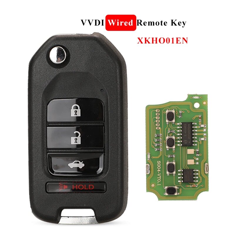 Проводной ключ Xhorse VVDI XKHO01EN для Honda