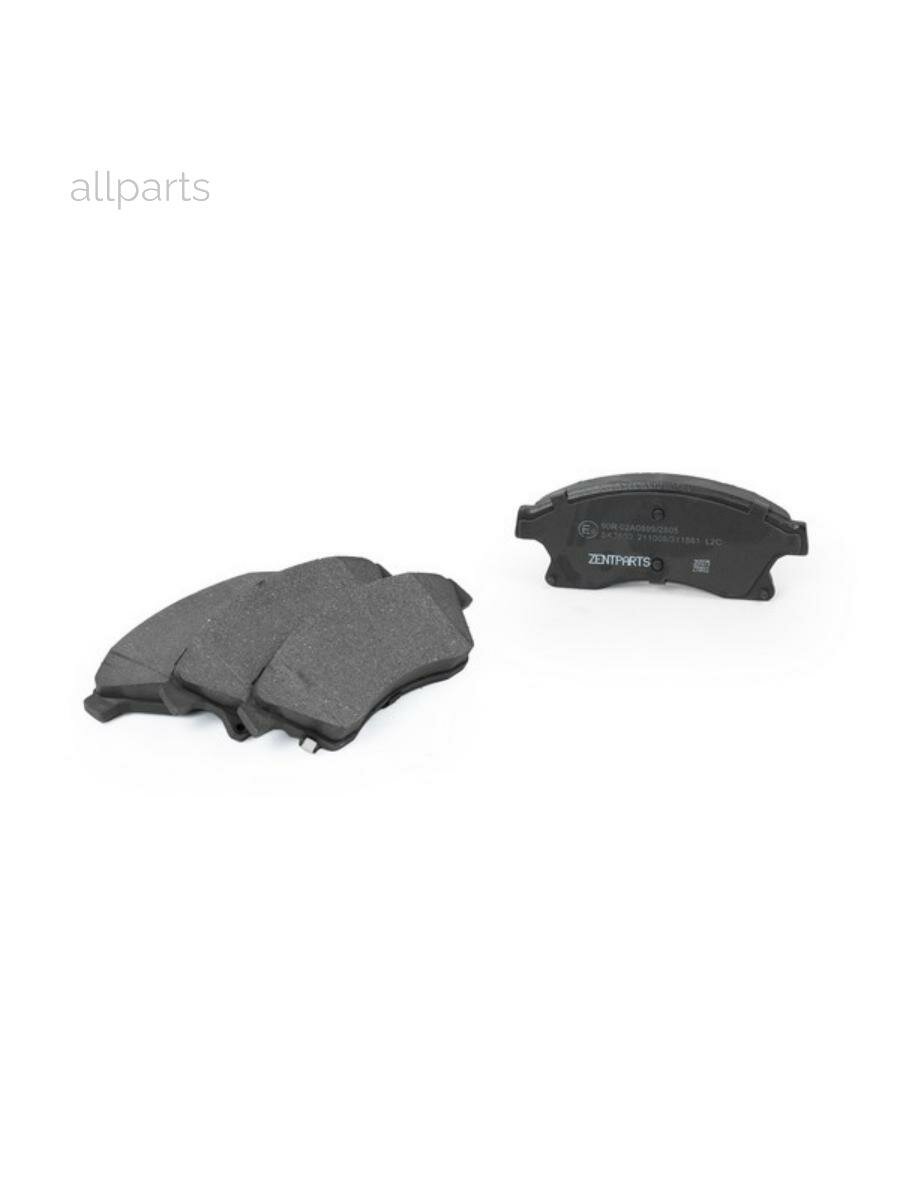 ZENTPARTS Z07275 колодки дисковые передние!\ Opel Astra, Chevrolet Cruze 1.4-2.0 09>