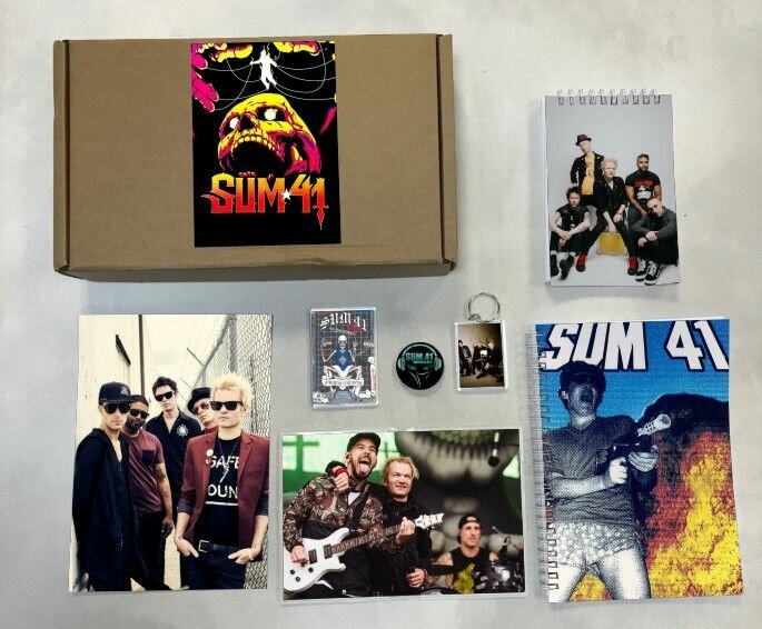 Бокс Sum 41, Сам 41 №8, Товары с вашими картинками