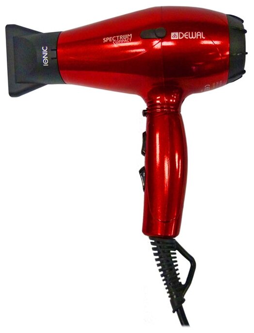 Фен для волос DEWAL PRO 2100 Вт Spectrum Compact 03-109 Red (красный)